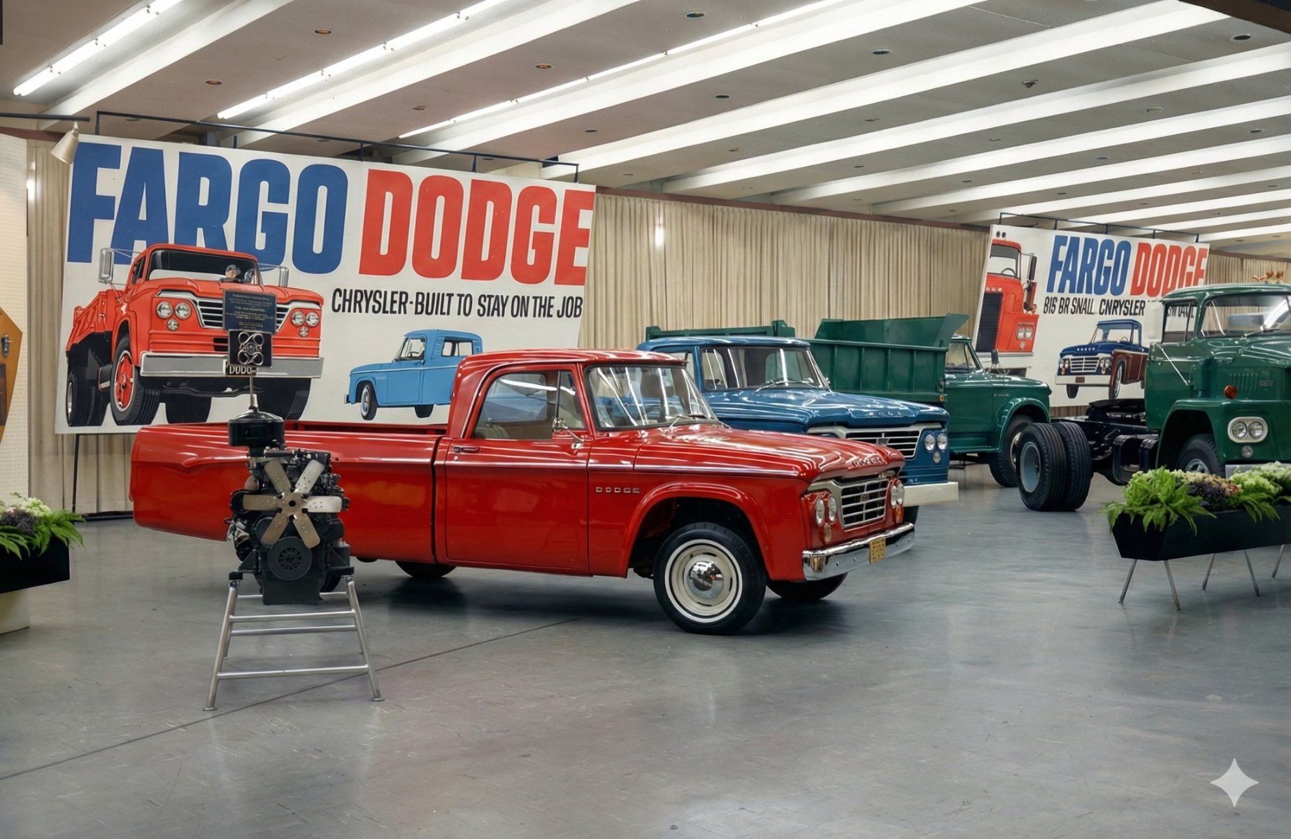Solve Dodge Fargo Half-Ton Pickup Display jigsaw puzzle online with 60 ...