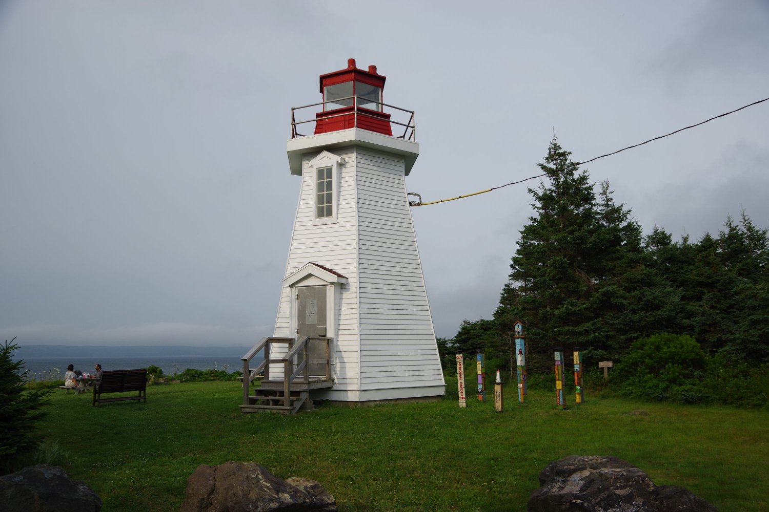 Solve Lighthouse - Gabarus jigsaw puzzle online with 15 pieces