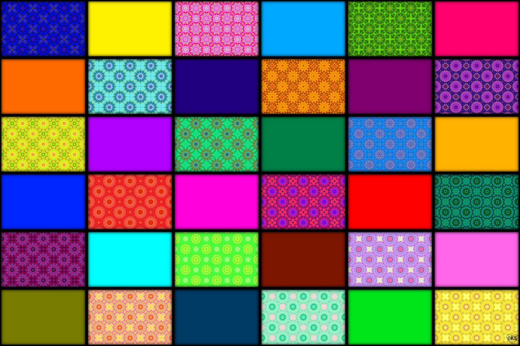 Solve Pattern 'n Plain Blocks!! ~ H jigsaw puzzle online with 600 pieces