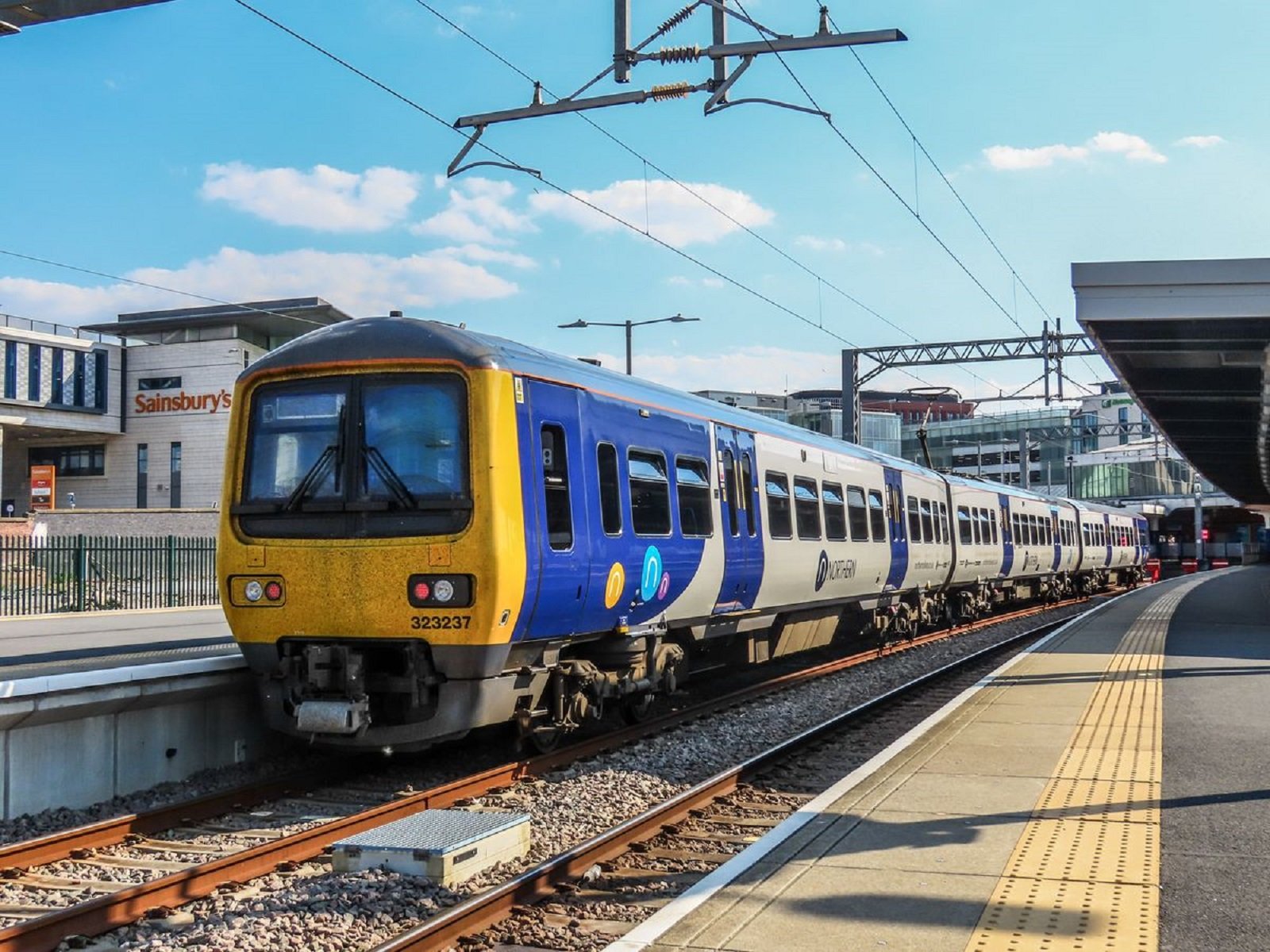 Solve BR Class 323 EMU 323237 at Blackpool North, May 2025. jigsaw ...