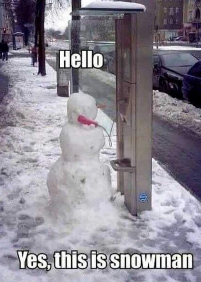 Solve Yes, this is snowman jigsaw puzzle online with 12 pieces