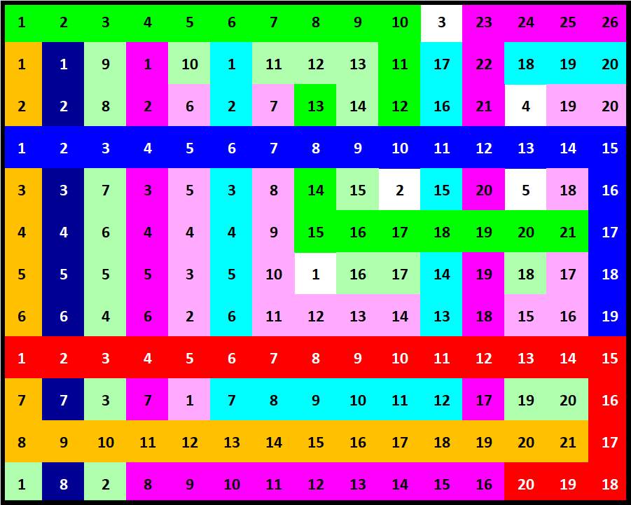 Solve Number 1053 corallini 180 jigsaw puzzle online with 180 pieces