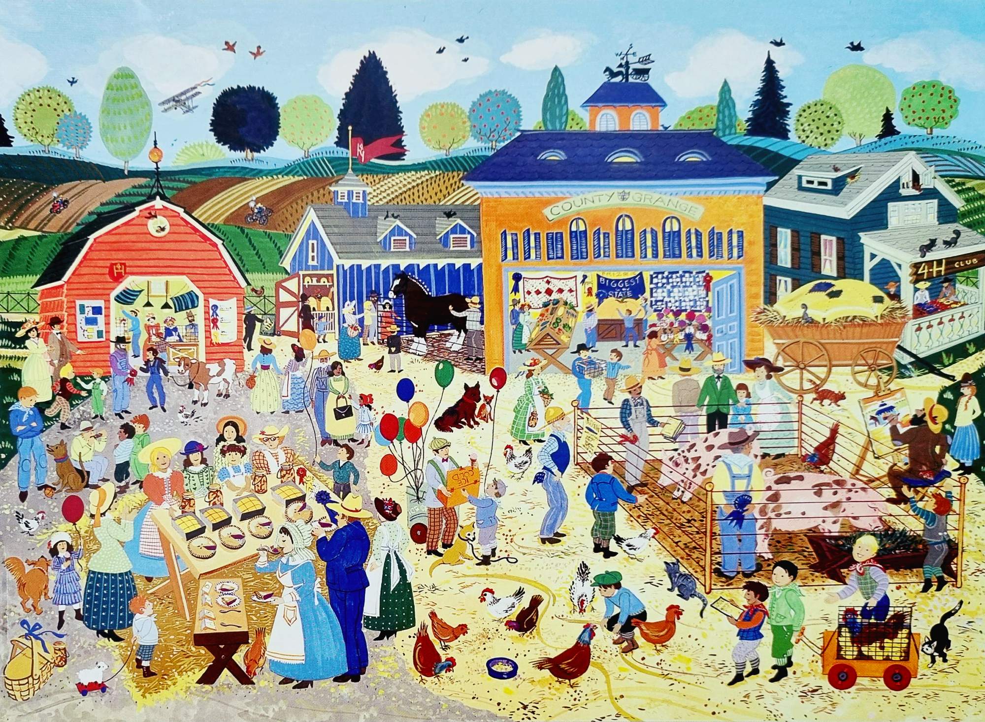 Solve Country Fair jigsaw puzzle online with 352 pieces