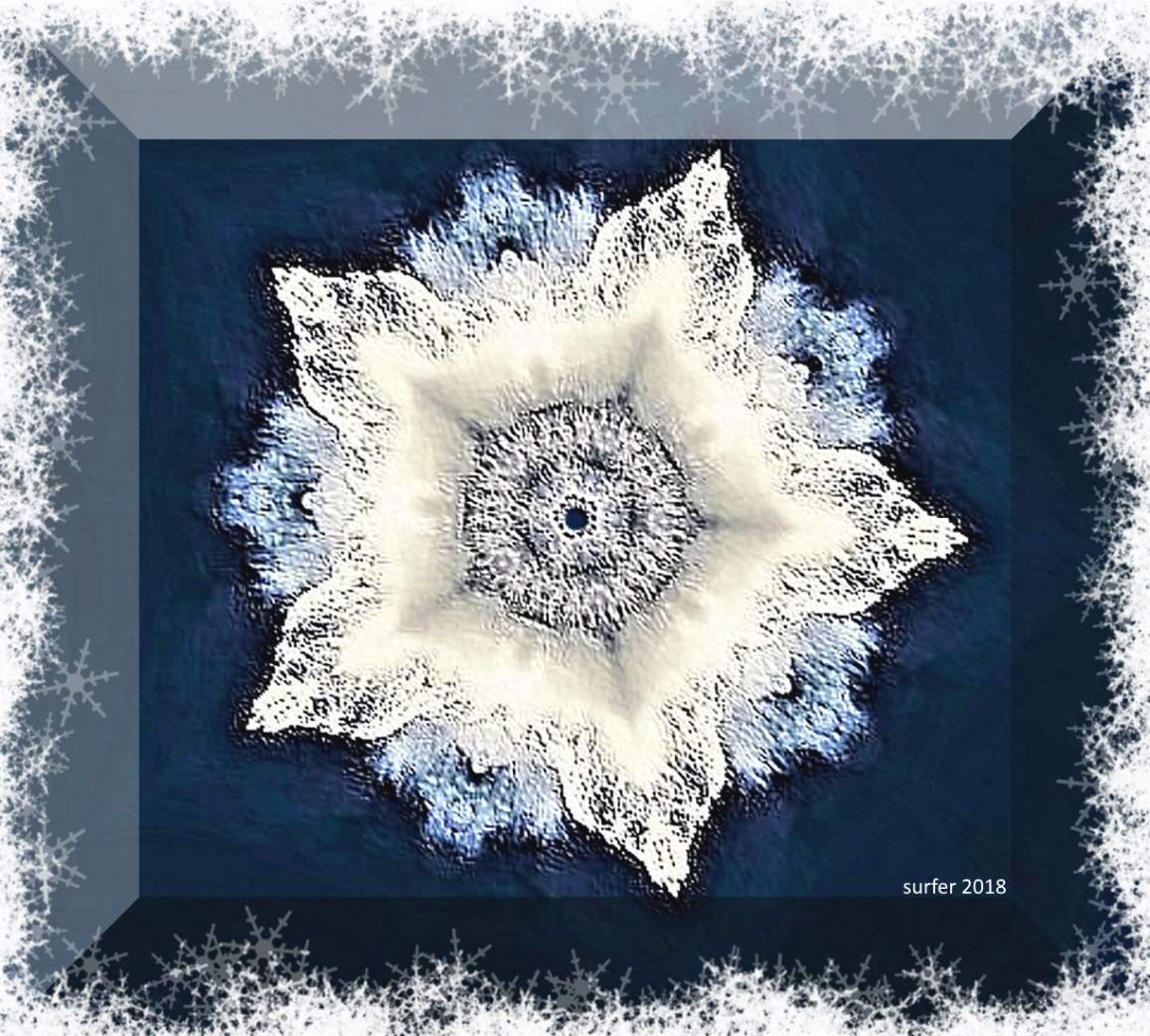 Solve Snow Flakes jigsaw puzzle online with 25 pieces