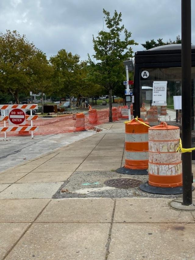 Solve Bus stops at the Twinbrook train station jigsaw puzzle online ...