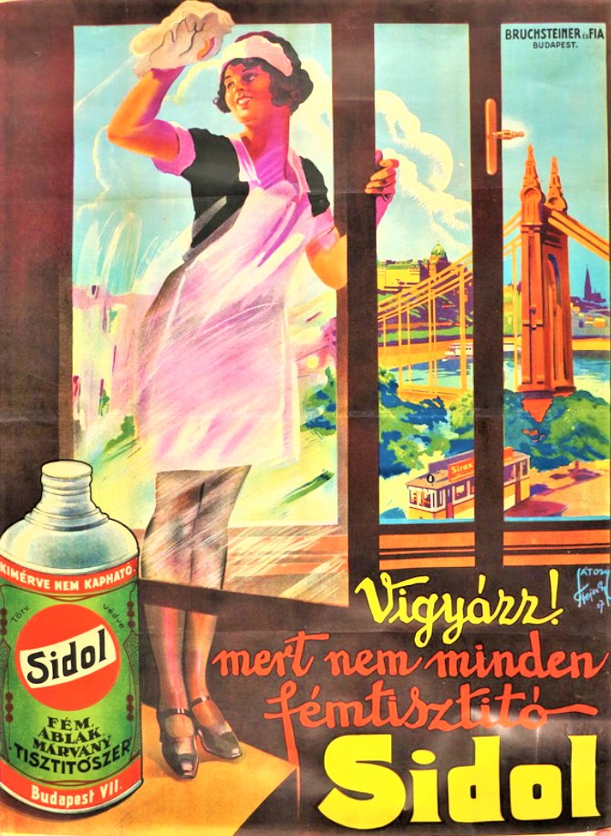 Solve Themes Vintage ads - Sidol jigsaw puzzle online with 165 pieces
