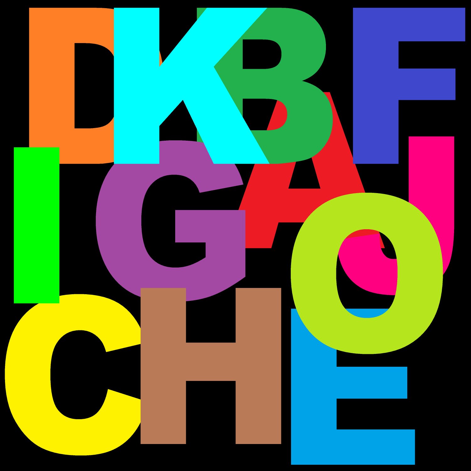 Solve ABC... jigsaw puzzle online with 64 pieces