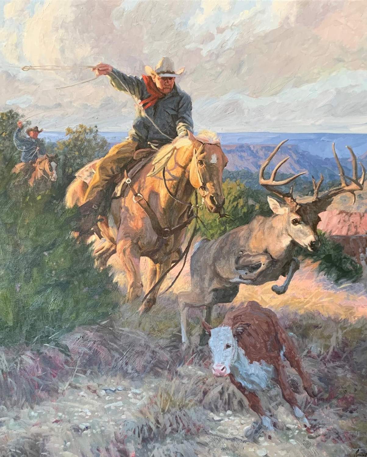 Jigsaw Puzzle | "From Out of Nowhere" Bruce Greene Artist | 300 pieces ...