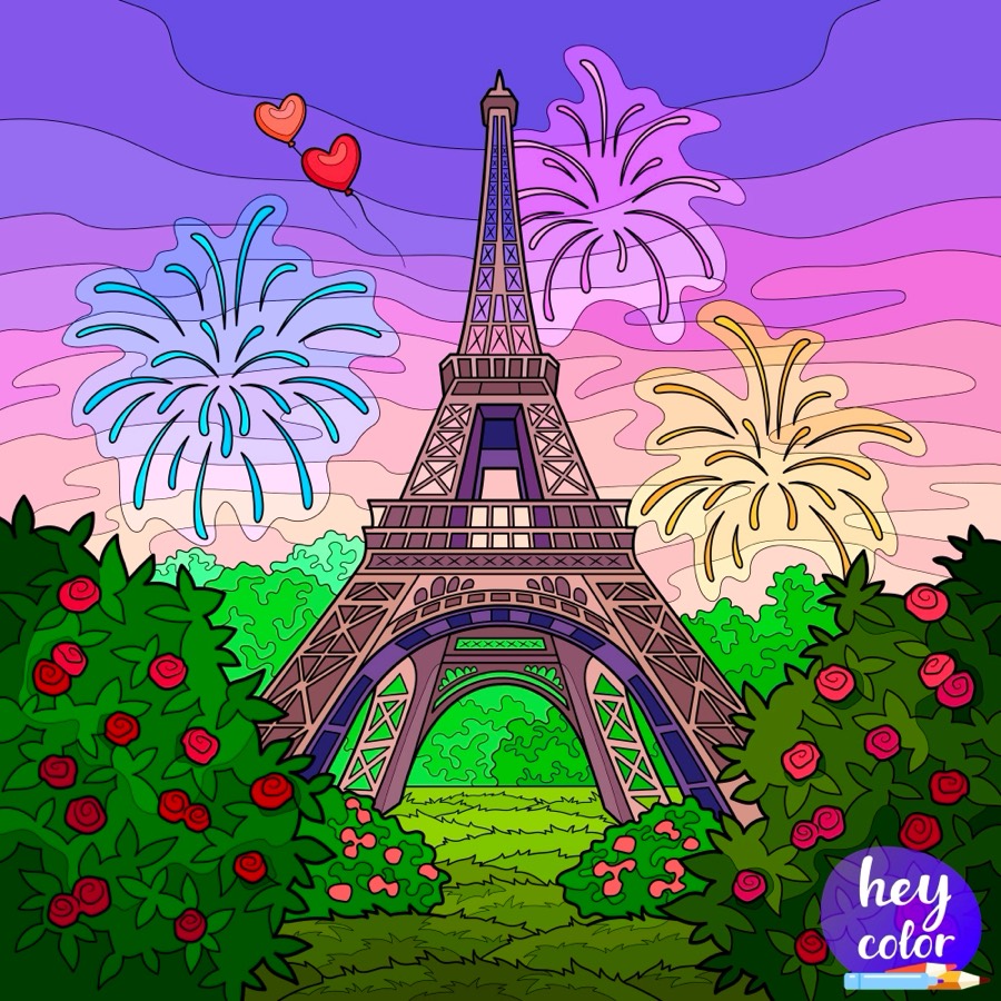 Solve Paris 2024 Olympics jigsaw puzzle online with 81 pieces