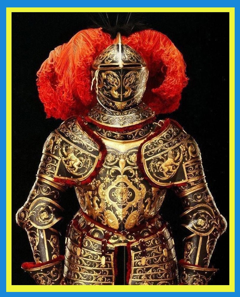 Jigsaw Puzzle | 80 pieces | gold parade armor of the king Erik XIV of ...