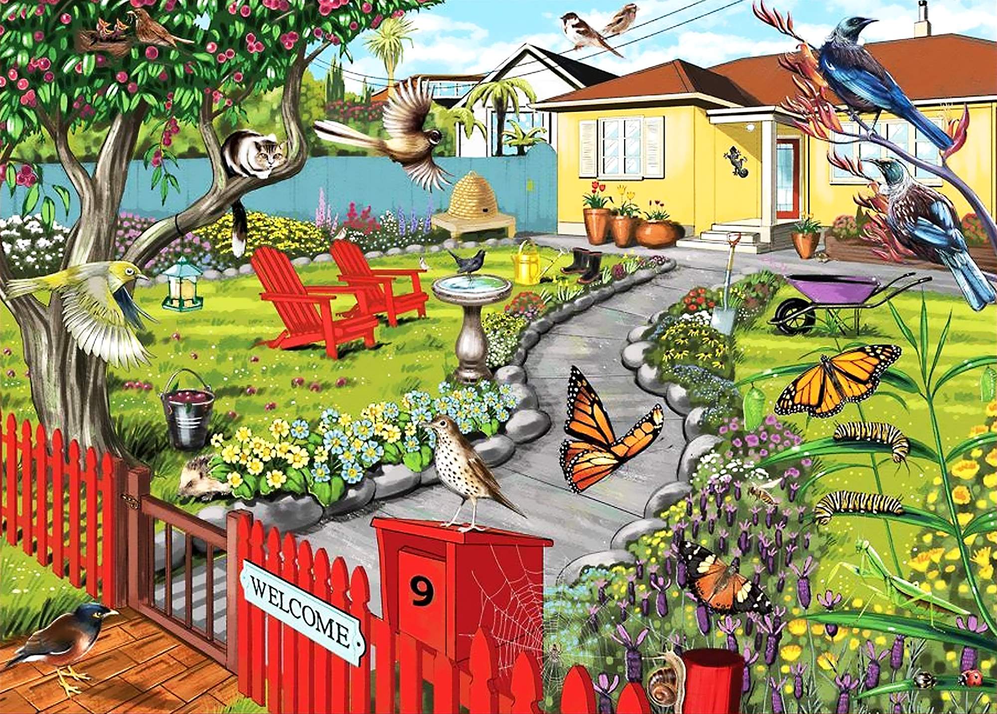 Solve The Garden jigsaw puzzle online with 352 pieces