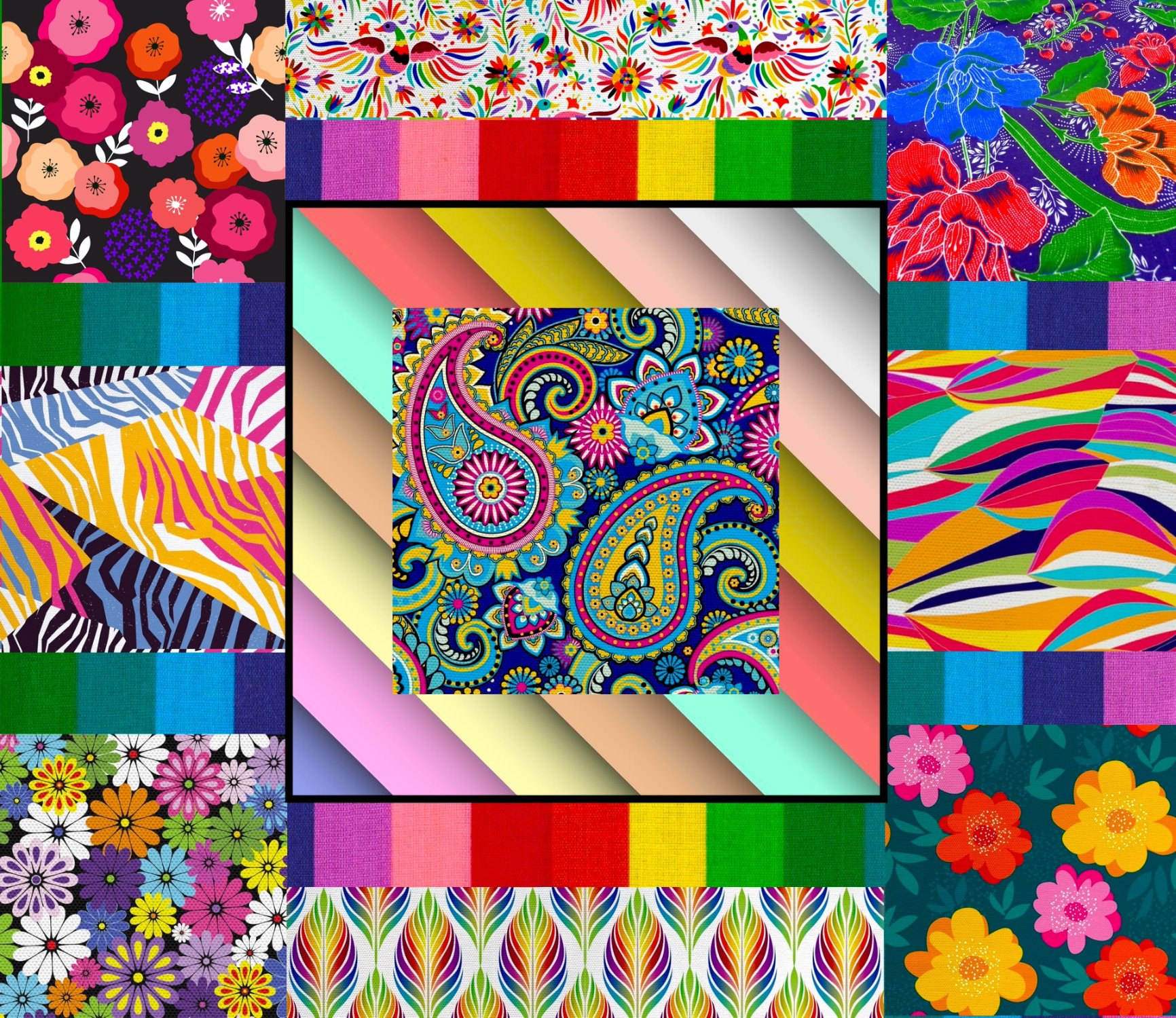 Solve patterns jigsaw puzzle online with 120 pieces