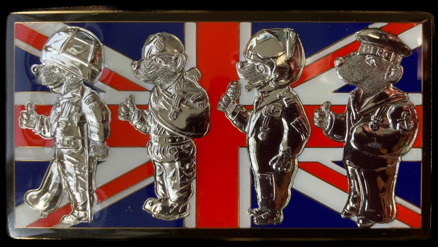 Solve Help for Heroes Geocoin jigsaw puzzle online with 45 pieces