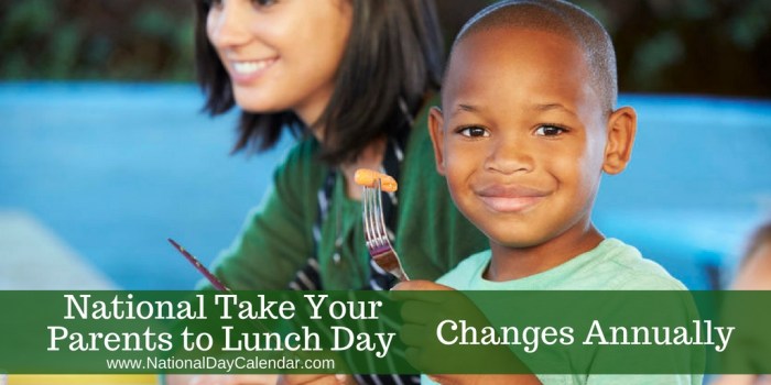 Solve Today Is National Take Your Parents to Lunch Day!! jigsaw puzzle ...