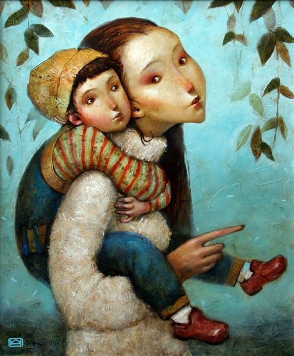 Solve Gary Nikolai Angelov Artwork - Bulgarian Artist jigsaw puzzle ...