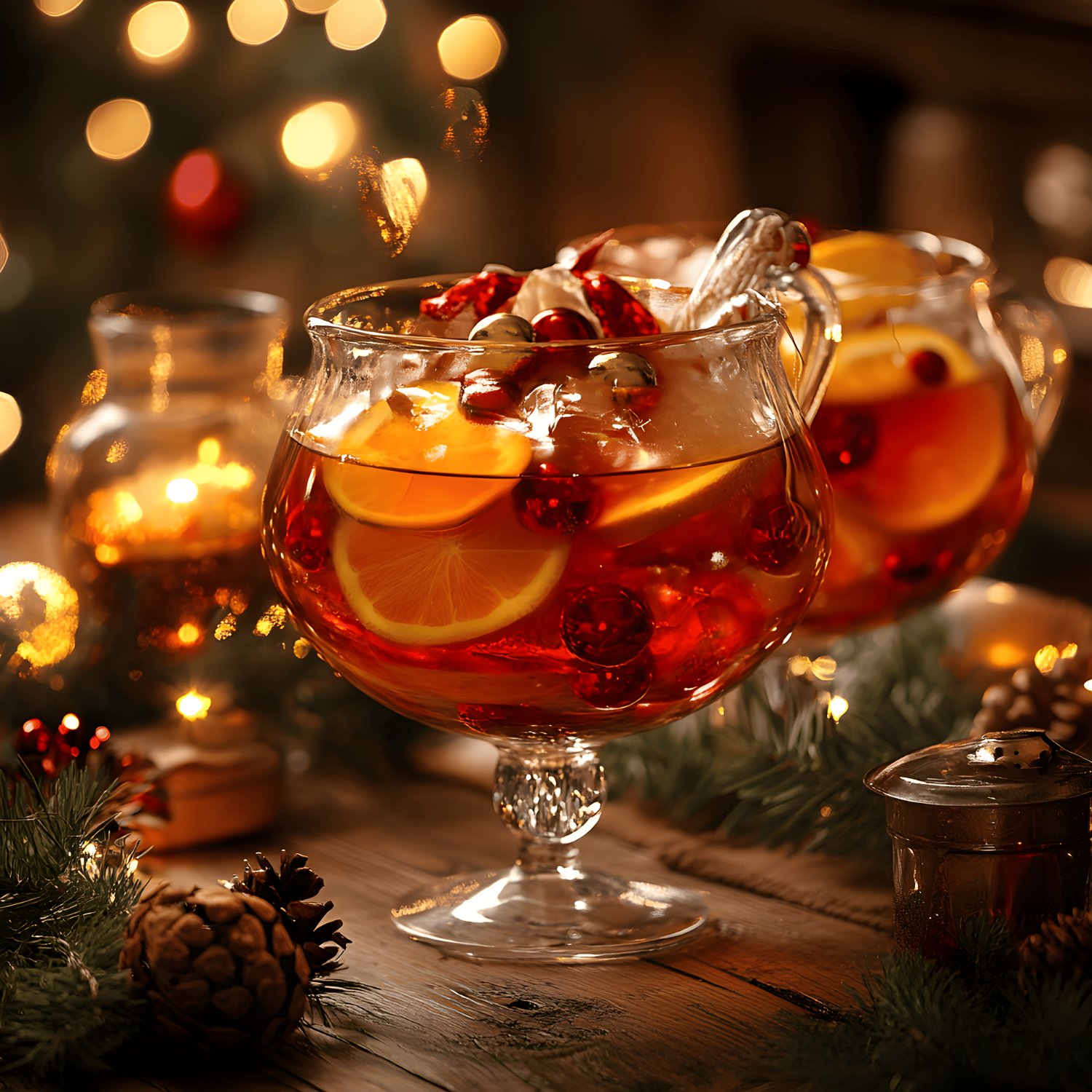 Solve Christmas punch jigsaw puzzle online with 289 pieces
