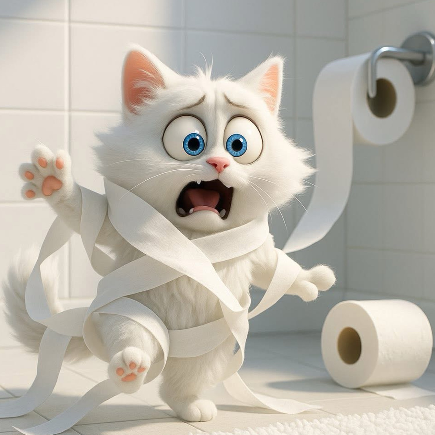 Solve Being Mischievous jigsaw puzzle online with 225 pieces