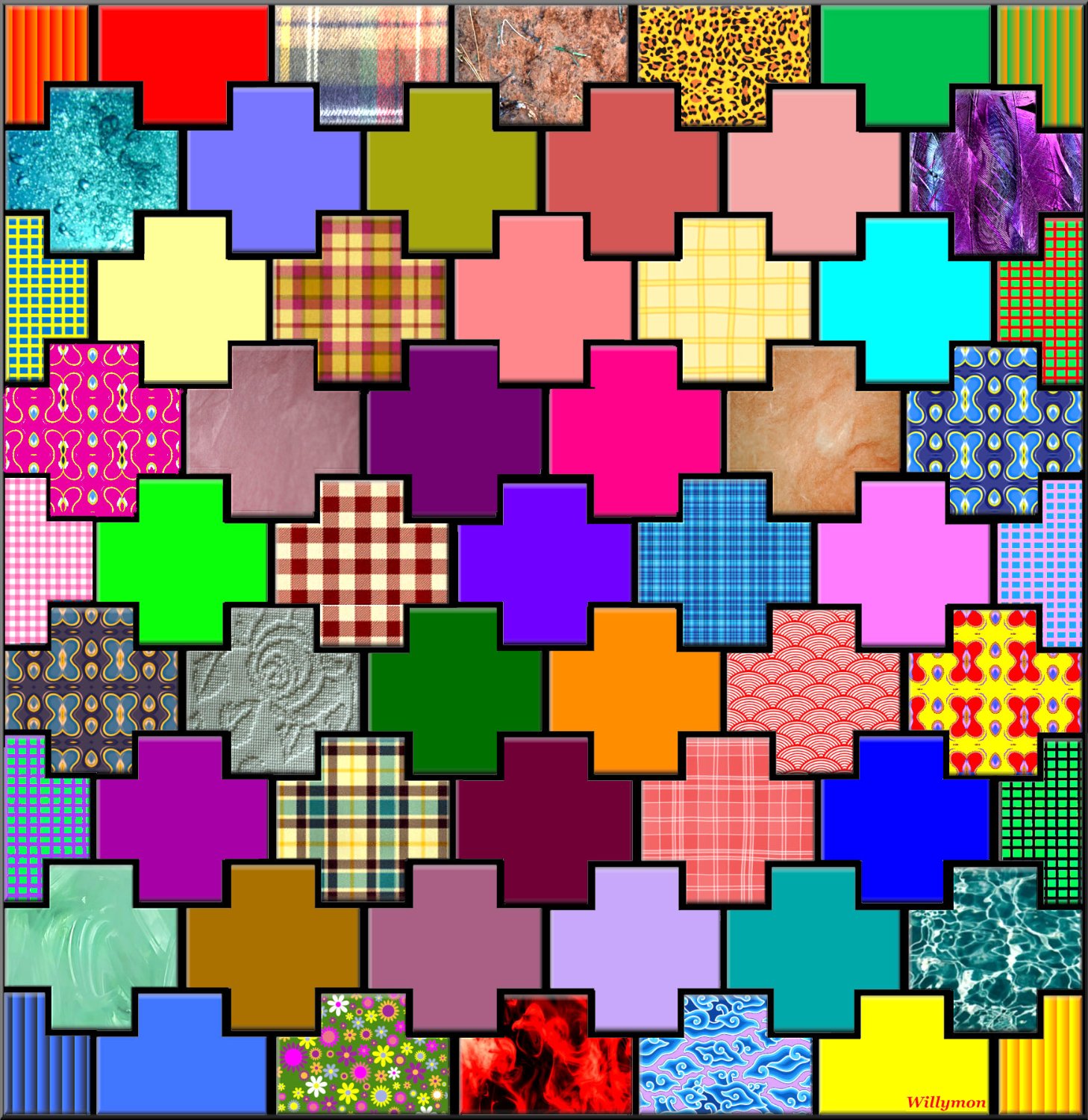 Solve crosses jigsaw puzzle online with 256 pieces