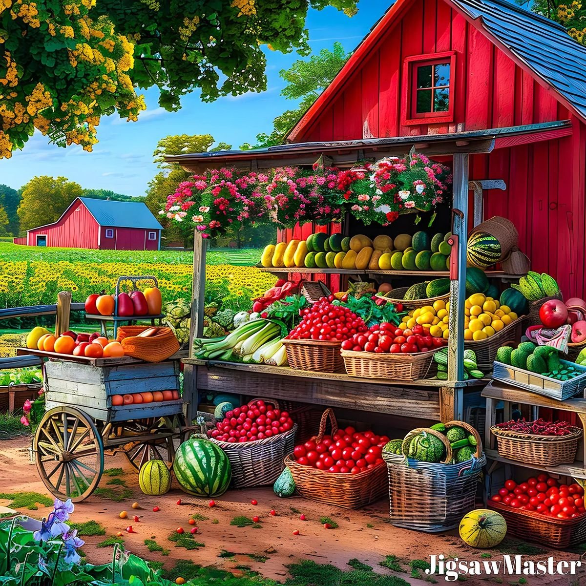 Solve Fresh Produce jigsaw puzzle online with 144 pieces