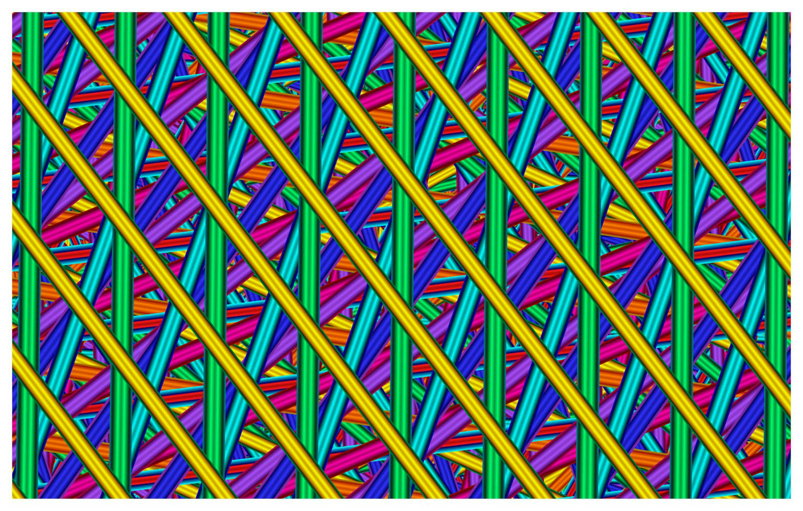 Jigsaw Puzzle | Rainbow Strings | 160 pieces | Jigidi