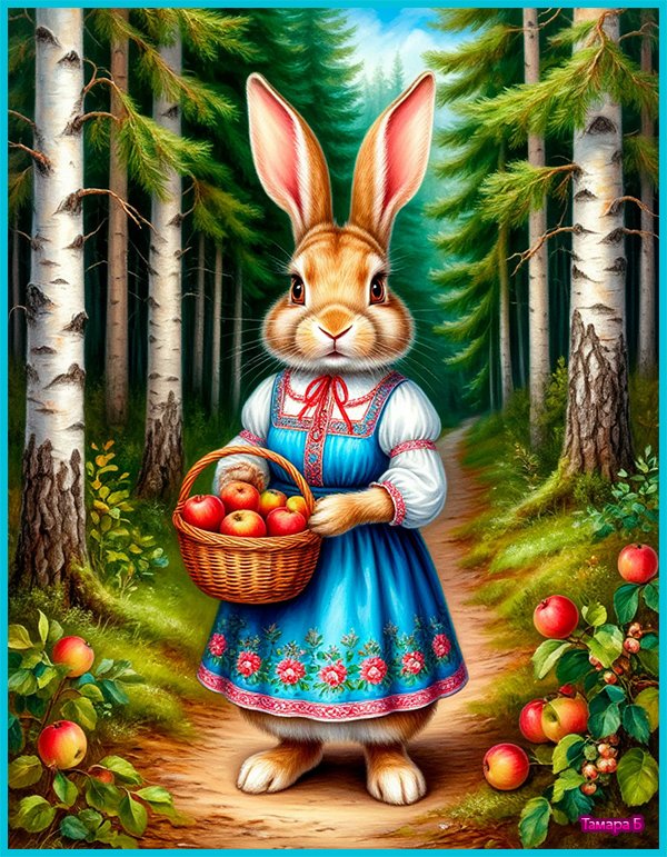 Solve Forest apples jigsaw puzzle online with 63 pieces