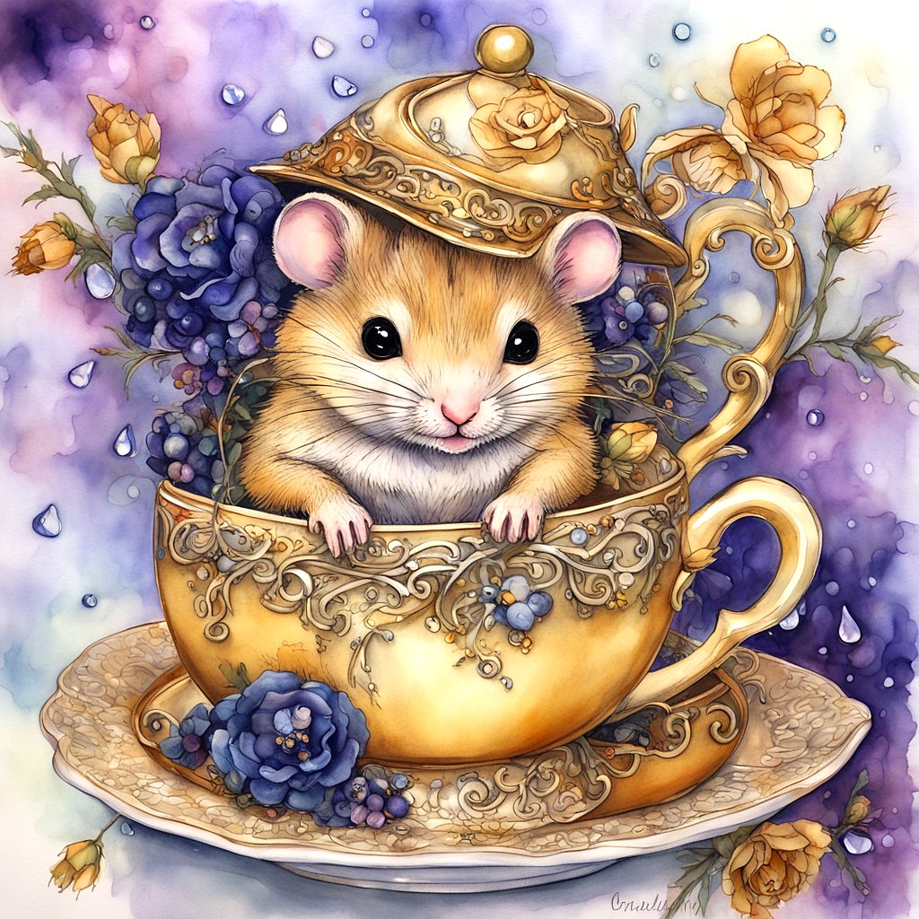 Solve A Dor(able) Mouse jigsaw puzzle online with 100 pieces