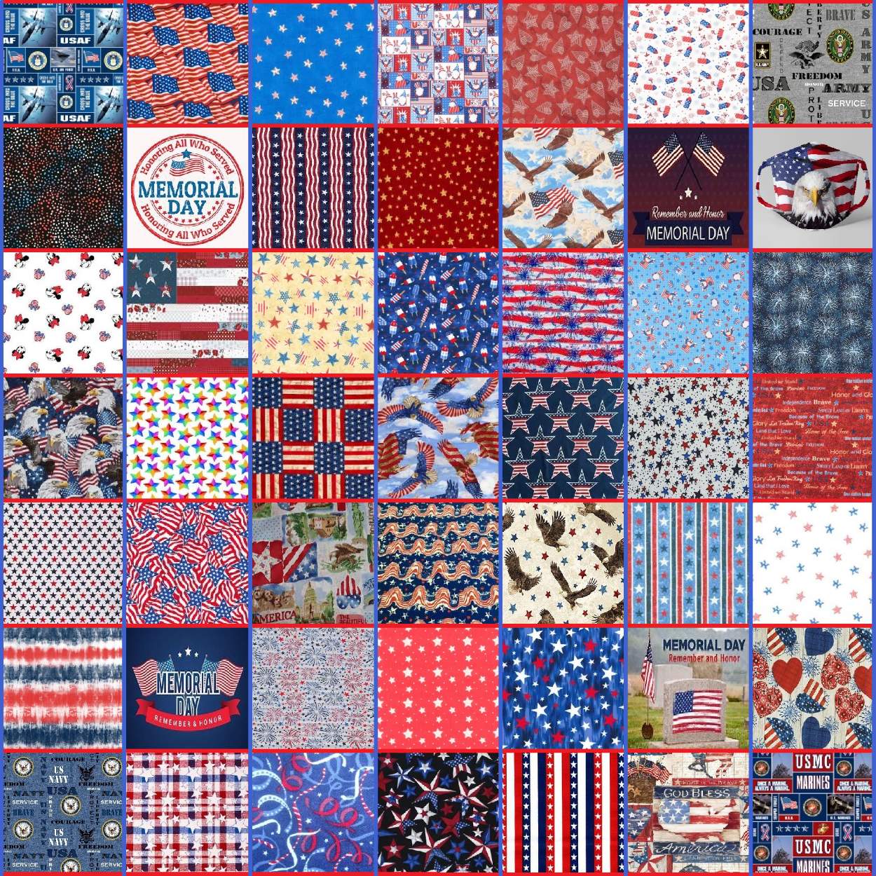 Solve Memorial Day 2022 jigsaw puzzle online with 100 pieces