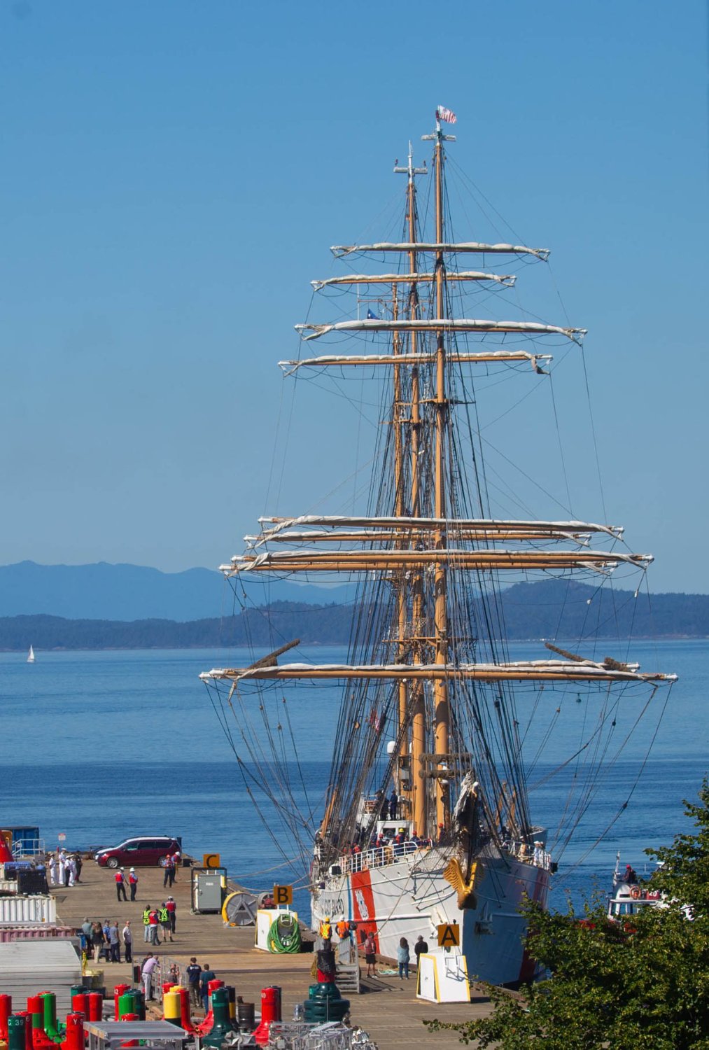 Solve A courtesy visit of the Canadian Coast Guard in Victoria BC by ...