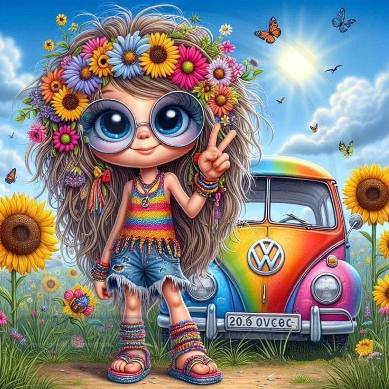 Solve Peace jigsaw puzzle online with 81 pieces