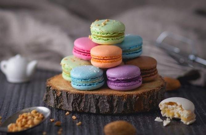 Solve Macaroons (2) jigsaw puzzle online with 77 pieces
