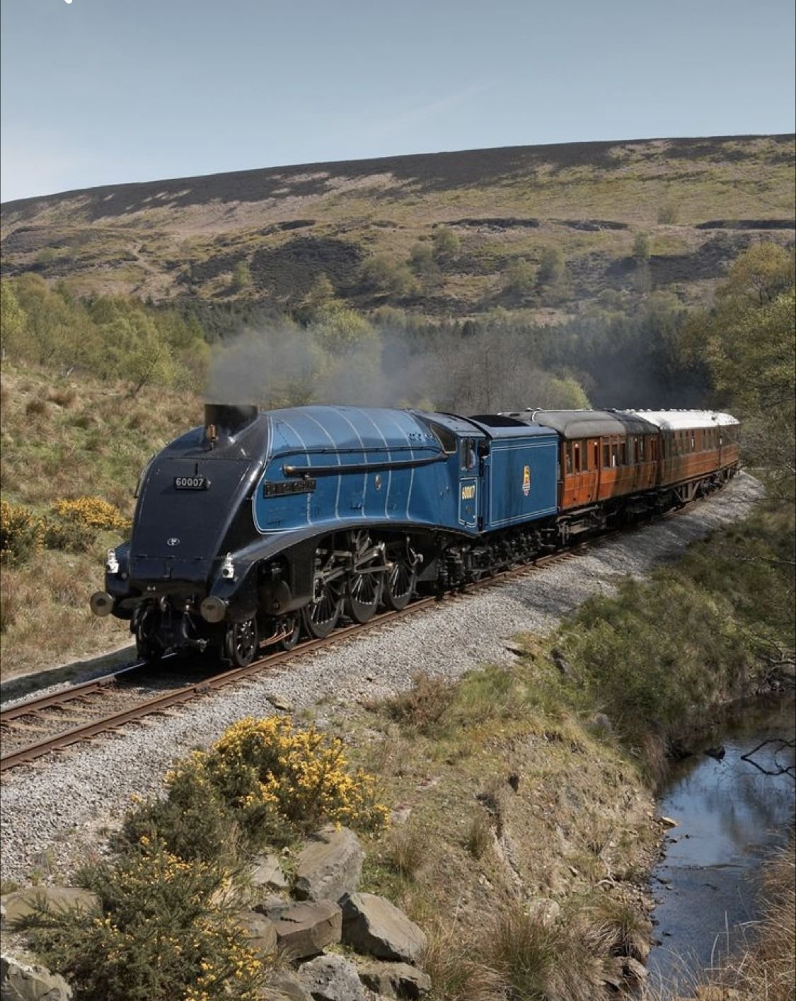 Jigsaw Puzzle | 180 pieces | LNER Class A4 4-6-2 60007 Sir Nigel ...