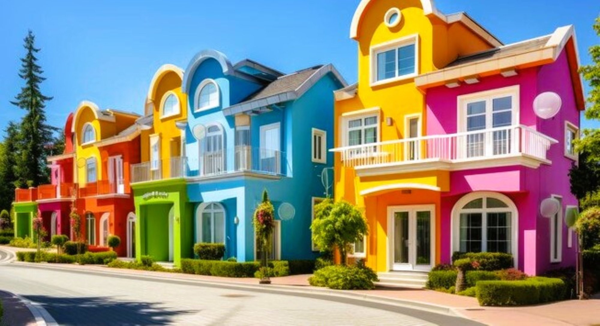 Solve Casas Coloridas jigsaw puzzle online with 190 pieces