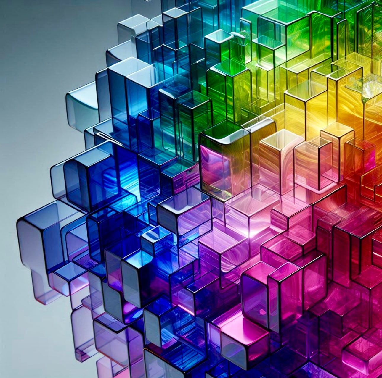 Solve Cube Nest 💎 jigsaw puzzle online with 81 pieces