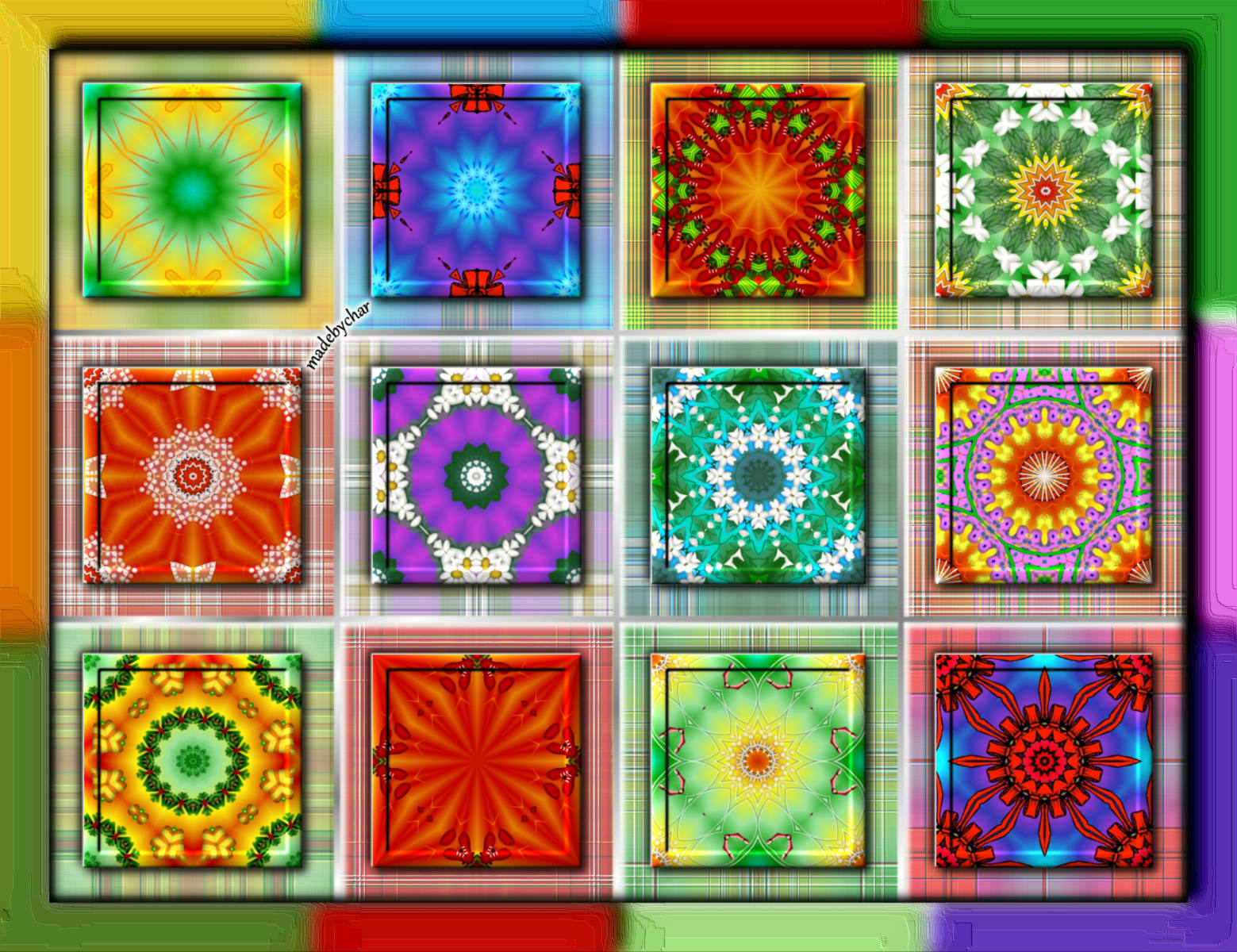 Solve Double Tiles... jigsaw puzzle online with 192 pieces