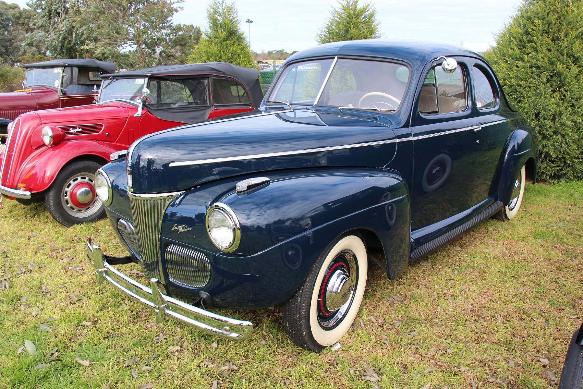 Solve Ford "Model 11A" - Super Deluxe Coupé - 1941 jigsaw puzzle online ...