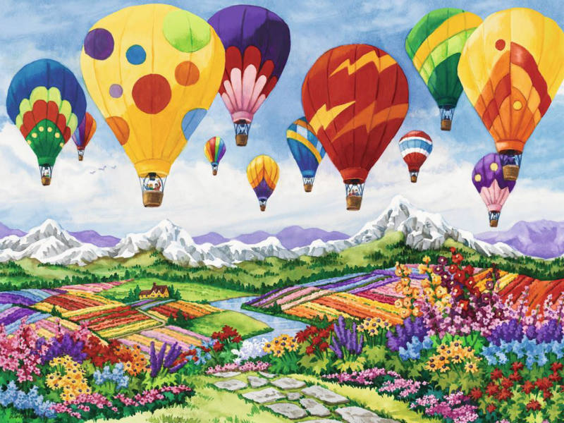 Solve Theme - Spring Is In The Air jigsaw puzzle online with 12 pieces