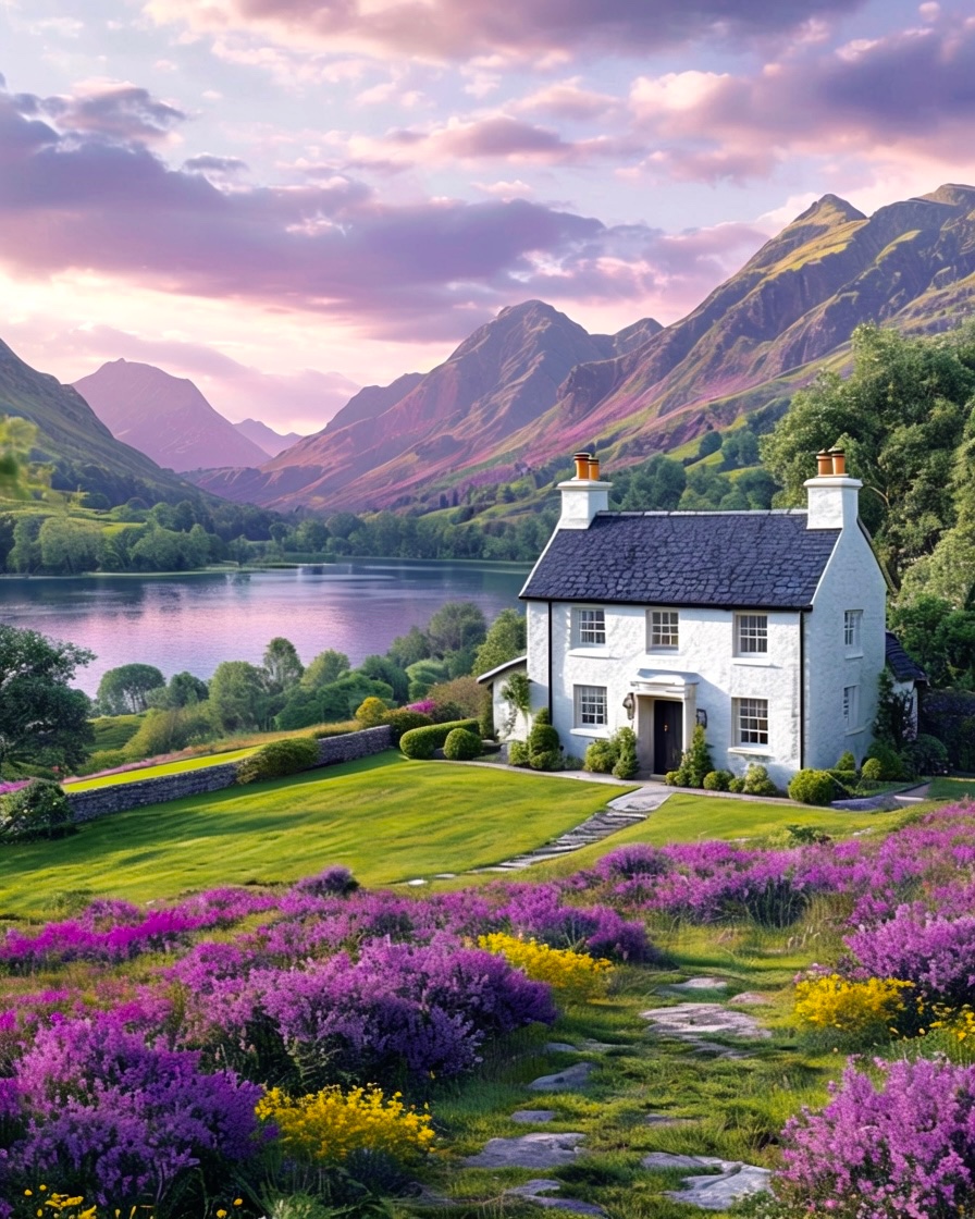 Solve Heart fast in the Highlands (resize 12-252) poem jigsaw puzzle ...