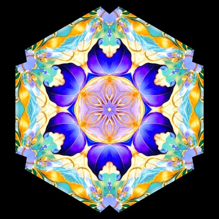 Solve Kaleidoscope jigsaw puzzle online with 25 pieces