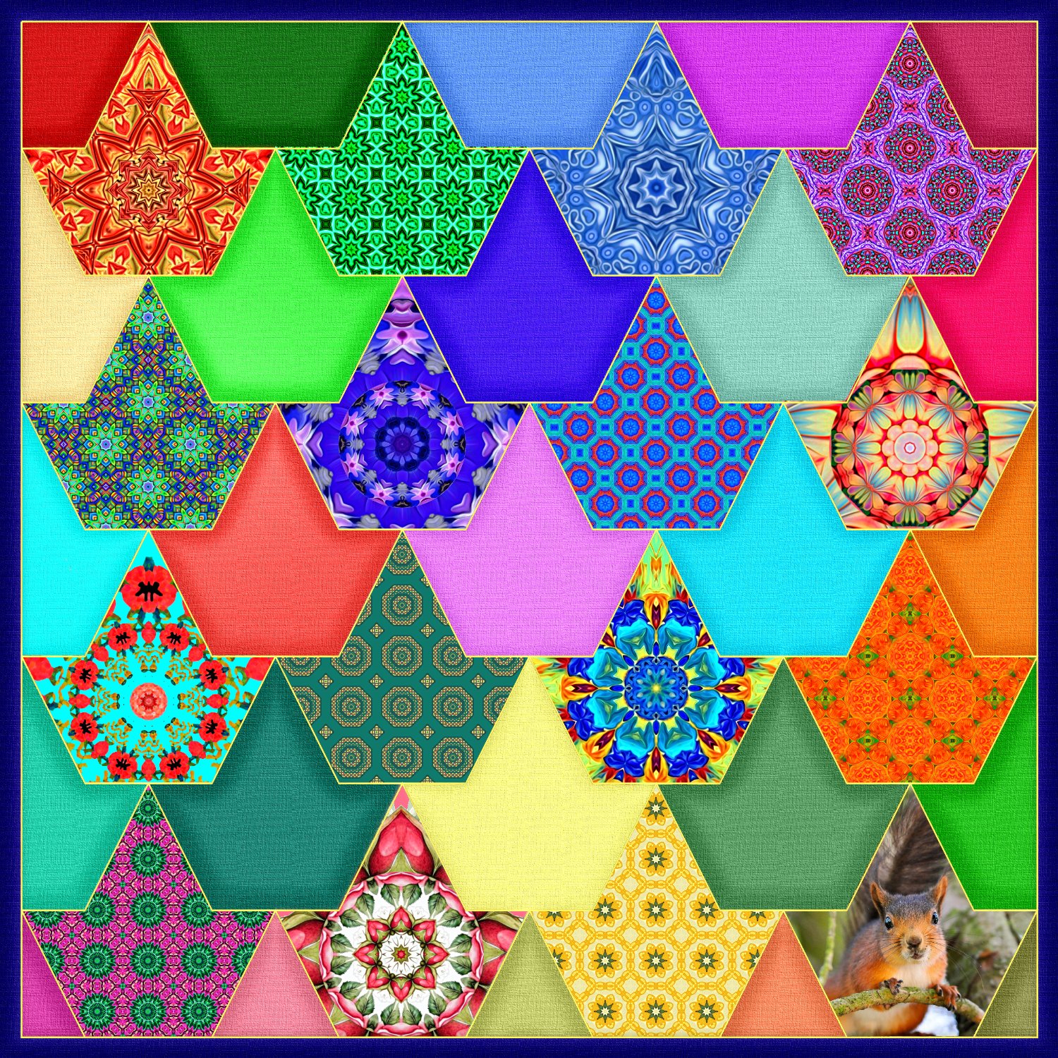 Solve Quilt 8 - Extra Large jigsaw puzzle online with 600 pieces