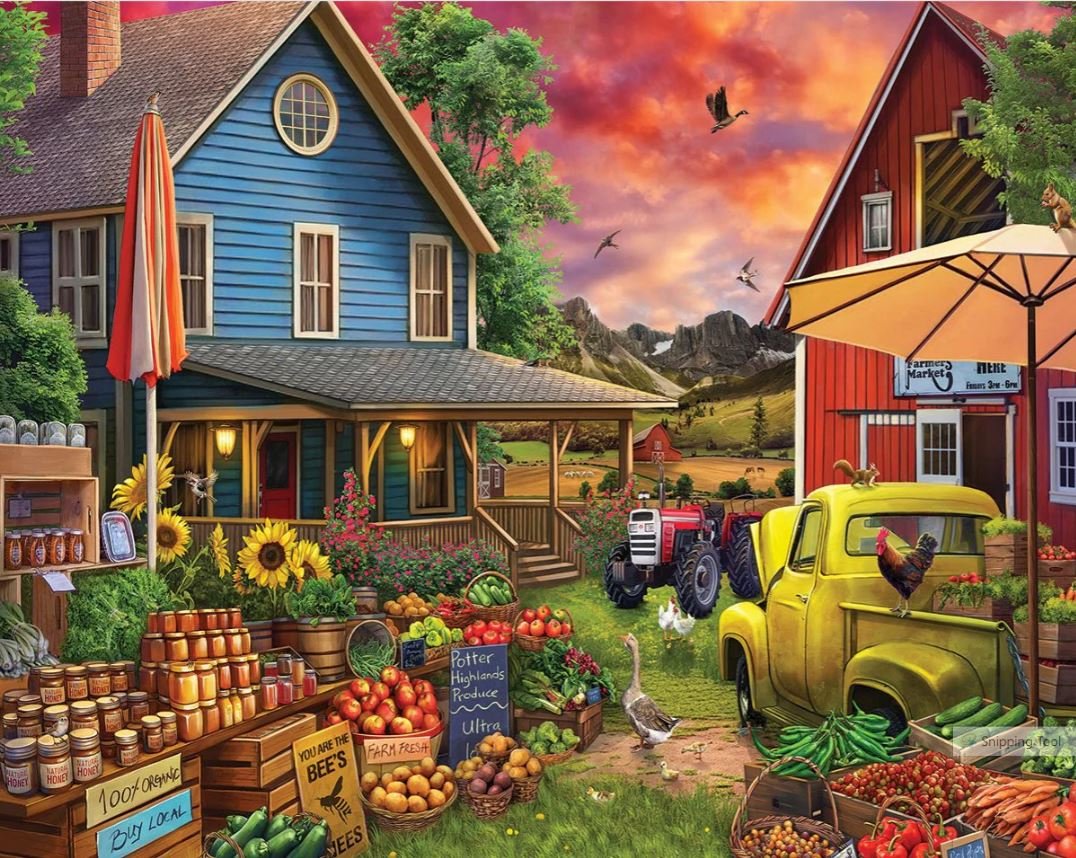 Solve Honey Farm jigsaw puzzle online with 130 pieces