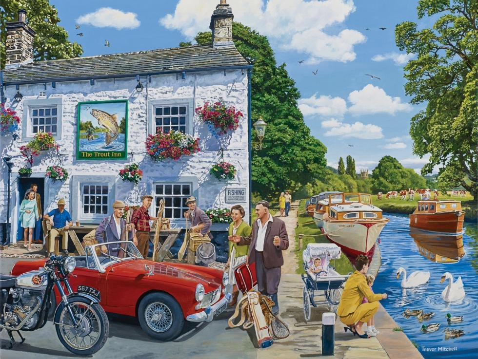 Solve The Trout Inn jigsaw puzzle online with 108 pieces