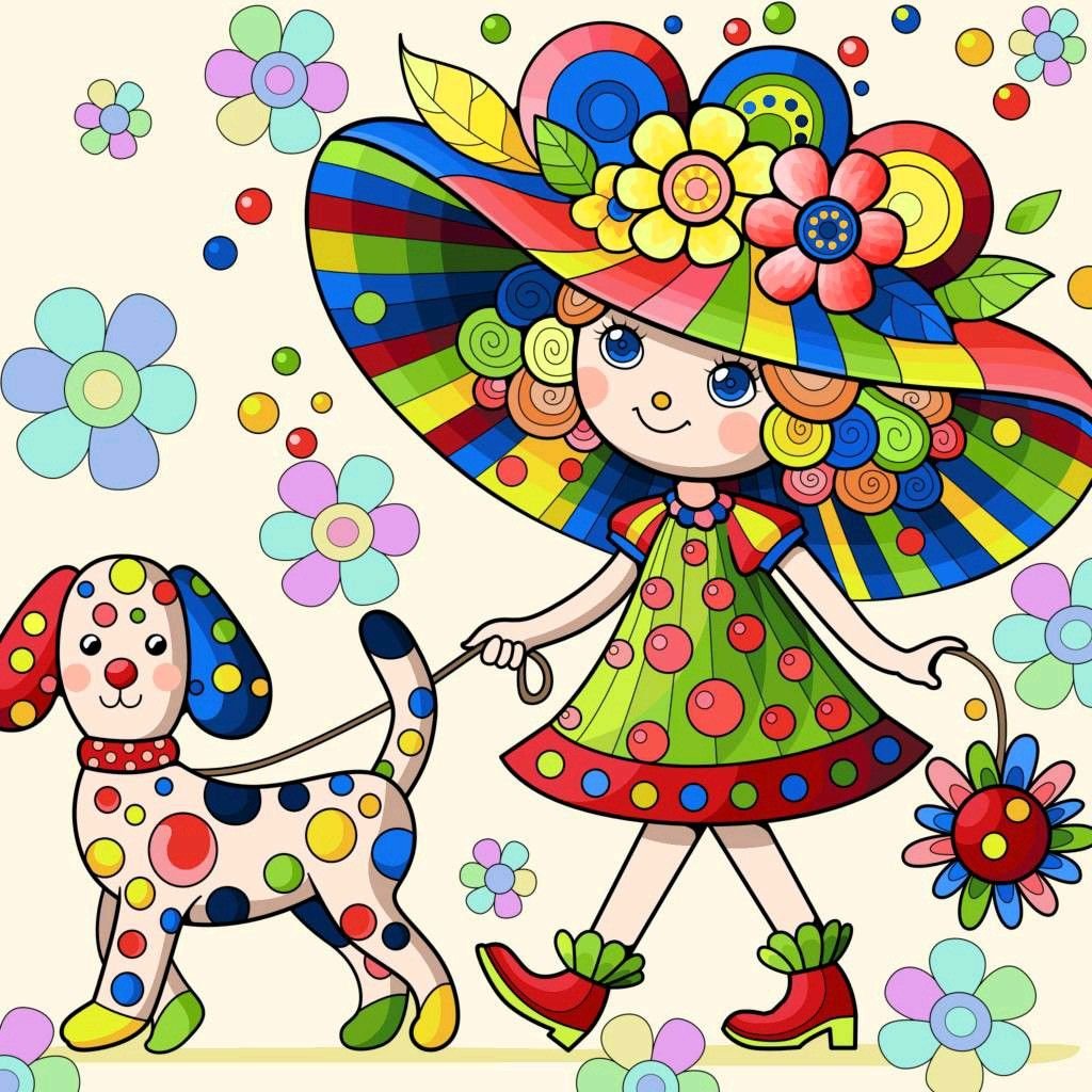 Solve Polka dots 😊 (the number of pieces can be changed from 9 to 306 ...