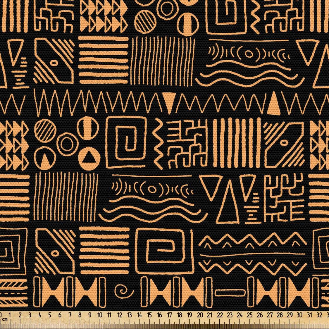 Solve Vintage Tribal Fabric Aboriginal Pattern jigsaw puzzle online ...