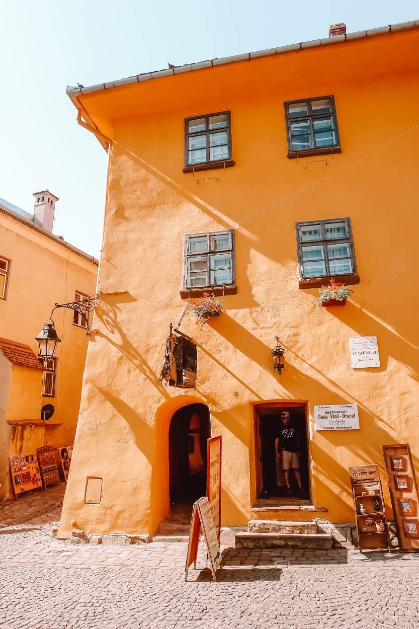 Solve Casa Vlad Dracul, a house in Sighișoara, where Vlad the Impaler ...