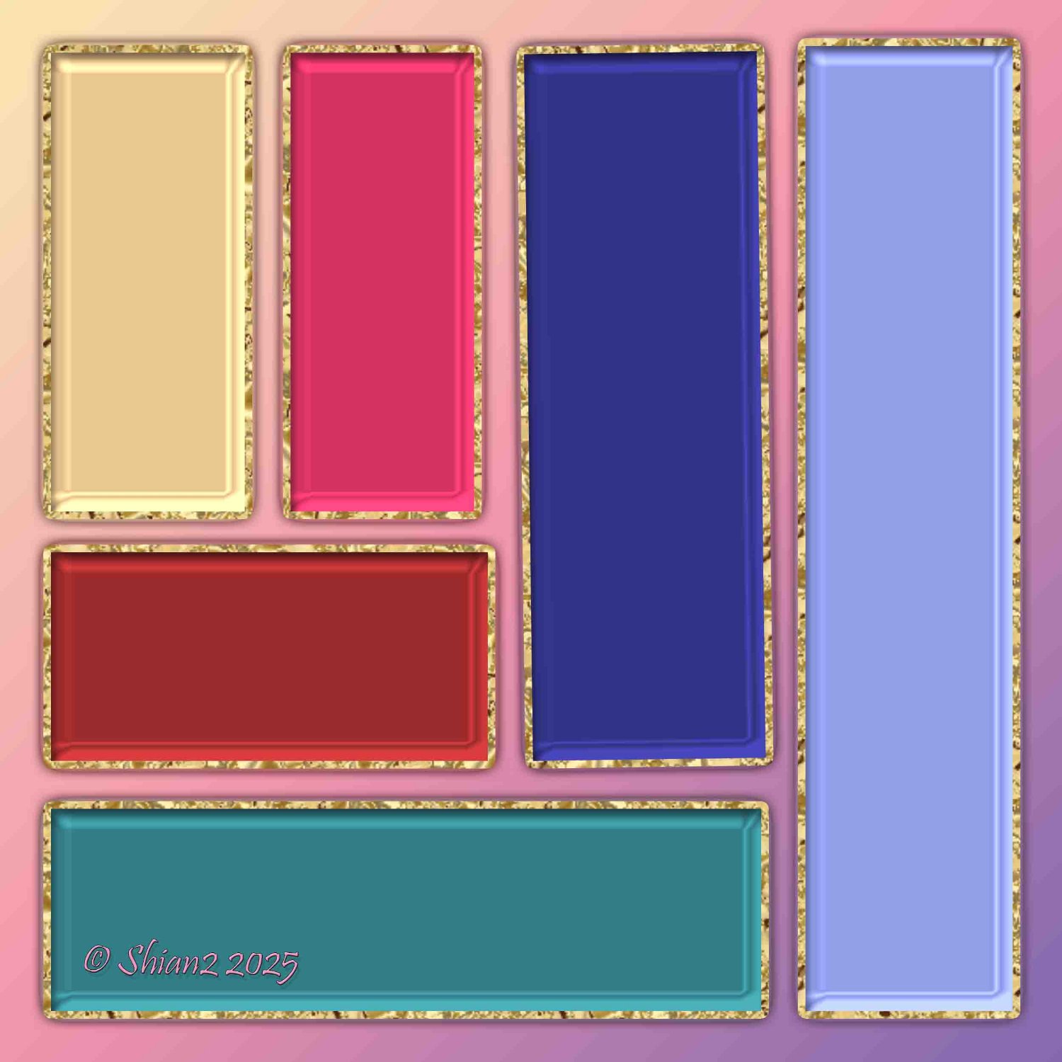 Jigsaw Puzzle | 196 pieces | Golden Edged Panels | Jigidi