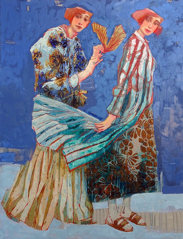 Solve Lilas Blano Artwork - 'A little bit Windy' jigsaw puzzle online ...