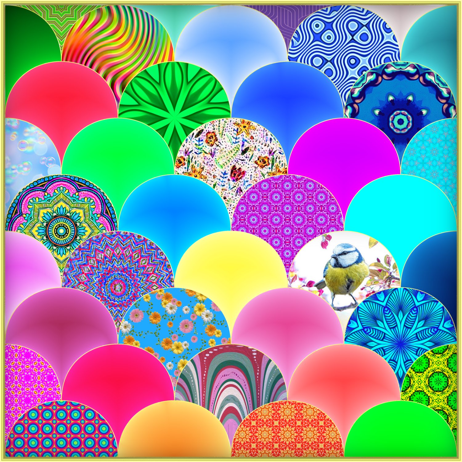 Solve Round Things 3 Extra Large jigsaw puzzle online with 600 pieces