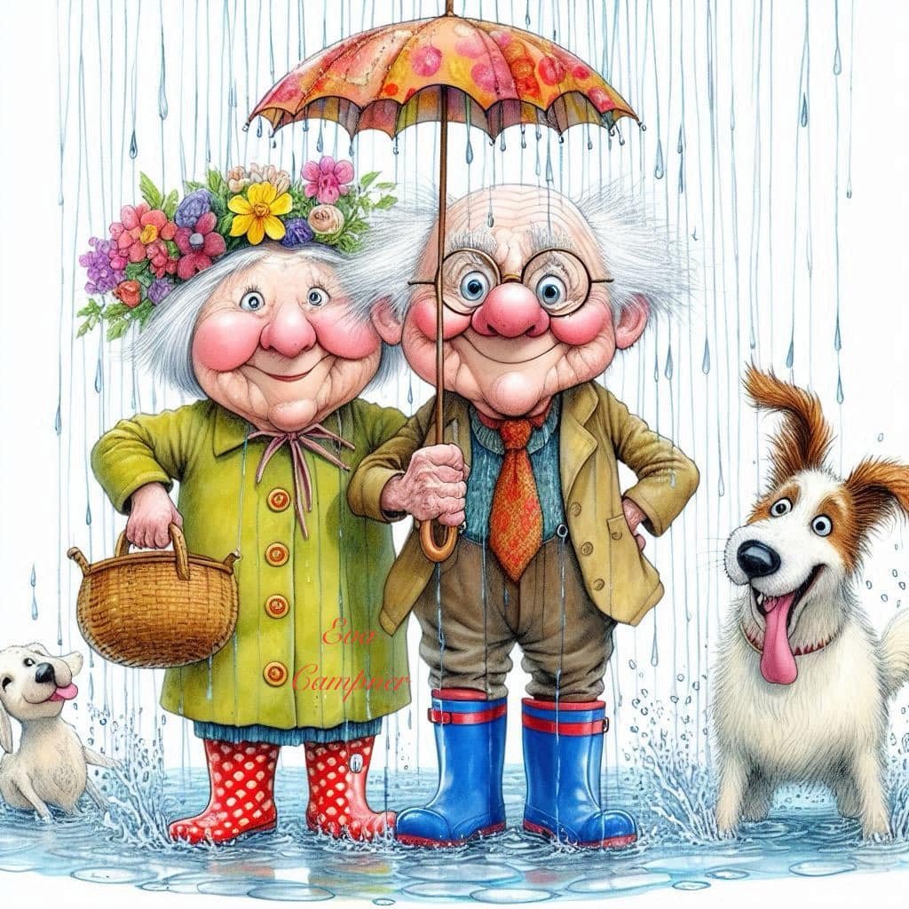 Solve Rain, Rain, Rain Rain! jigsaw puzzle online with 144 pieces