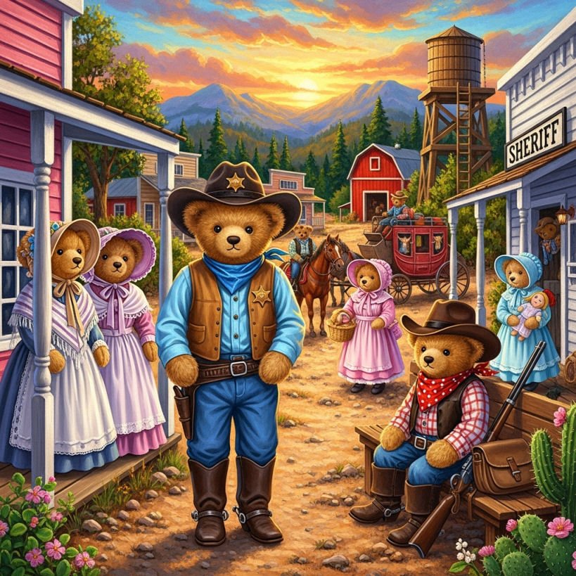 Solve New Sheriff In Town. jigsaw puzzle online with 100 pieces