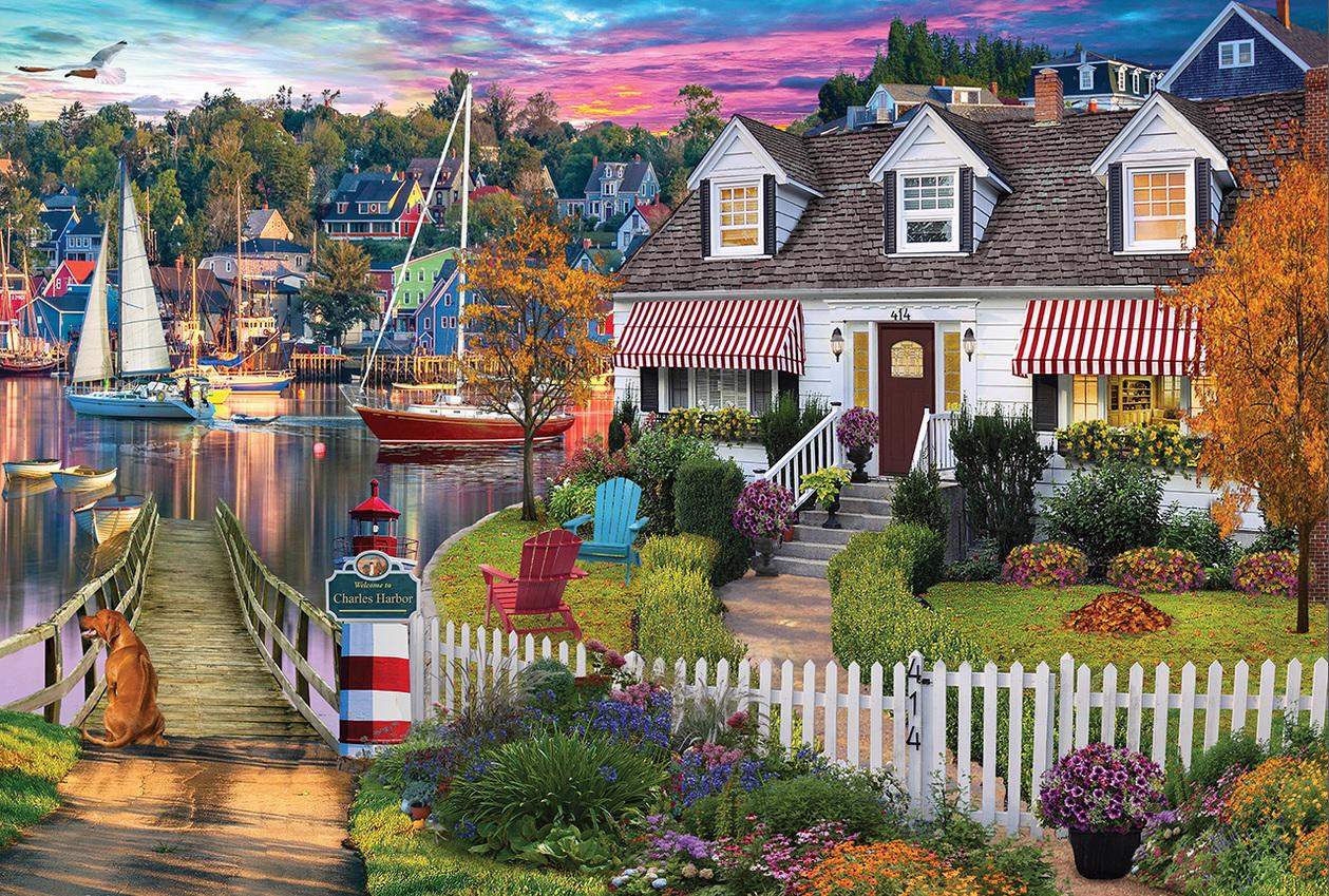 Solve By The Sea #3 jigsaw puzzle online with 96 pieces